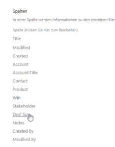 Determine internal name of SharePoint Columns with GUI