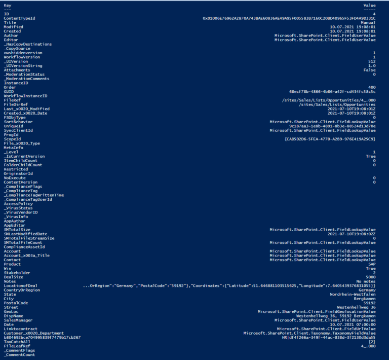 Add Items to SharePoint Online lists with PowerShell