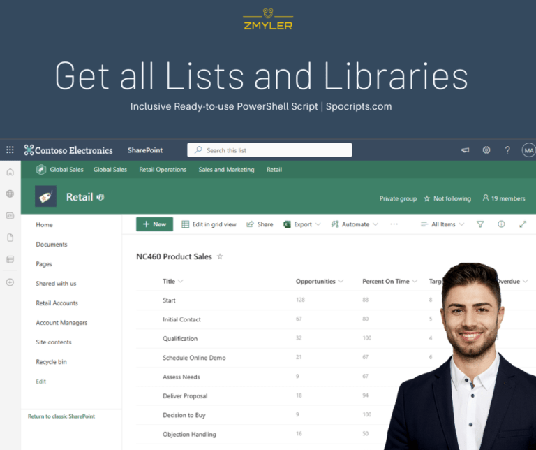 How to get all lists and libraries in SharePoint Online