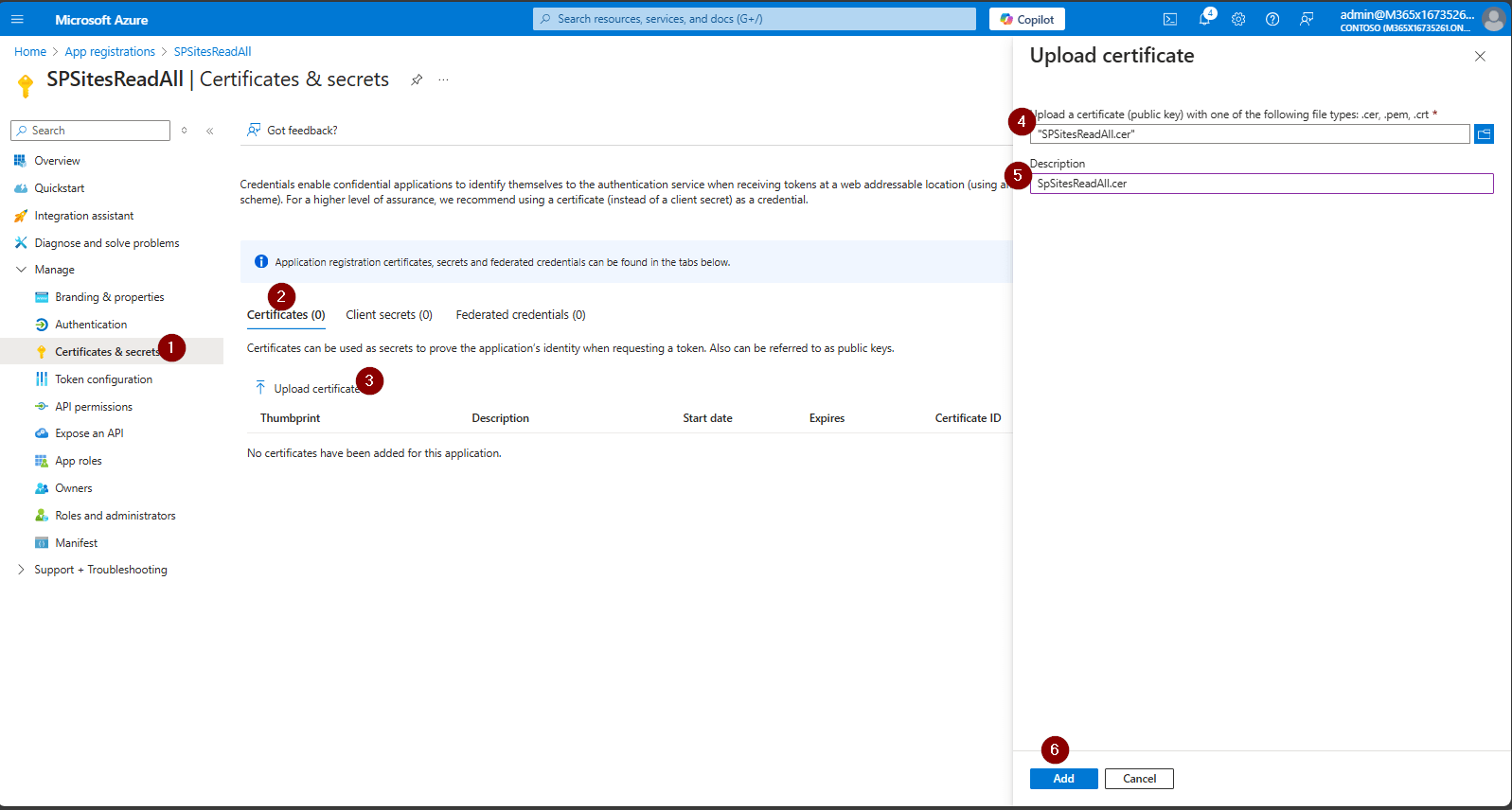 How to configure Azure App registration for MS Graph | SPO Scripts