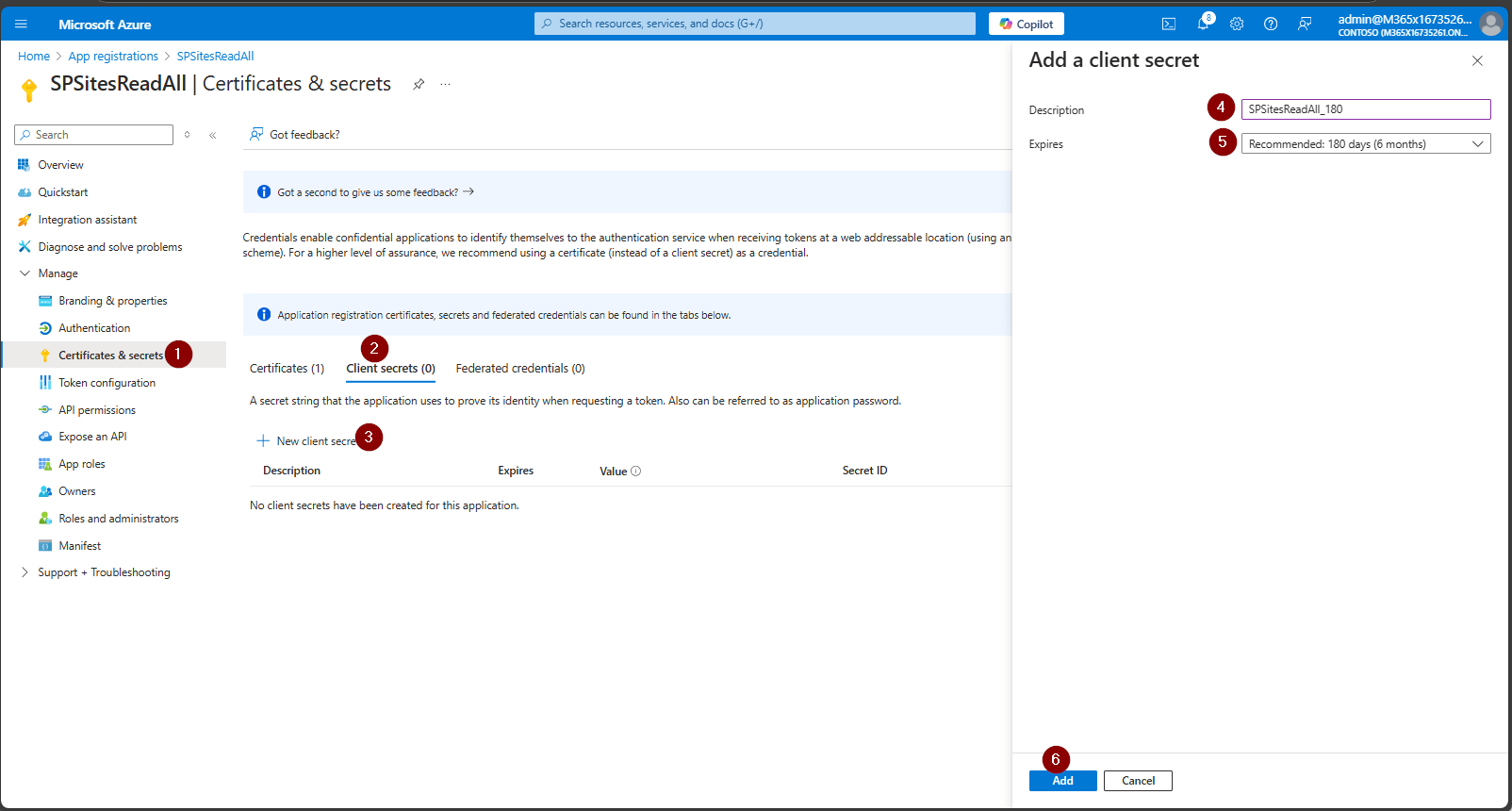 How to configure Azure App registration for MS Graph | SPO Scripts