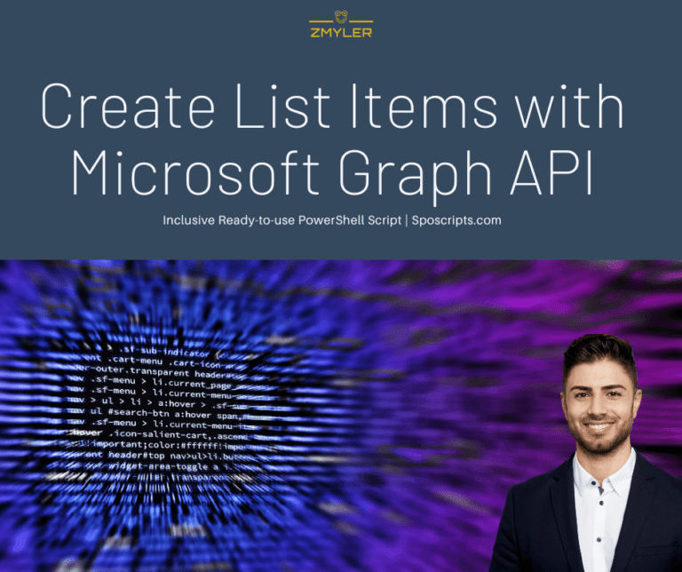 Create Sharepoint List Items Using Graph Api Powershell