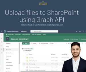 How to Upload Files to SharePoint using Graph API PowerShell
