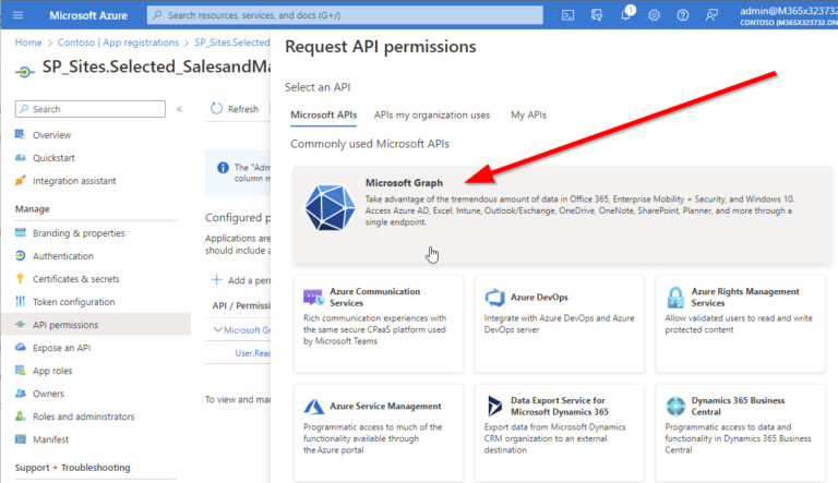 How to download files from SharePoint using Graph API (PowerShell)
