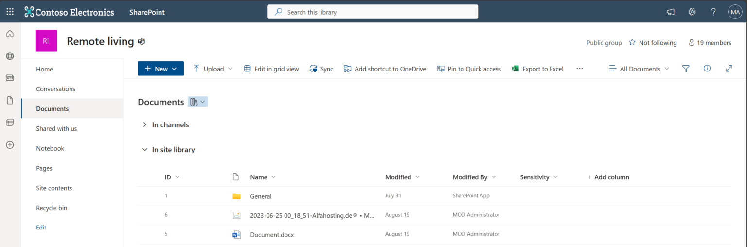 Get SharePoint files with MSGraph (PowerShell)
