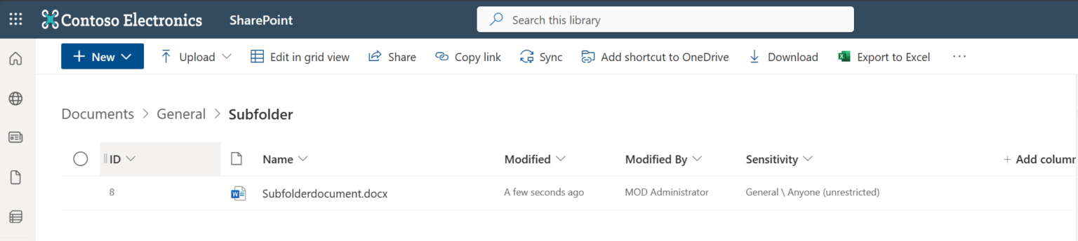 Assign Sensitivity Labels in SharePoint PowerShell Graph API