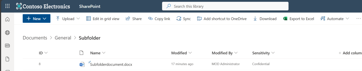 Assign Sensitivity Labels In Sharepoint Powershell Graph Api