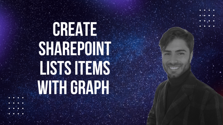 How To Create Sharepoint List Items With Ms Graph Api A Step By Step