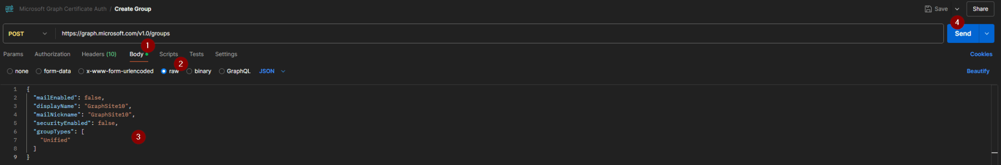 How to create SharePoint Sites using Graph | SPO Scripts