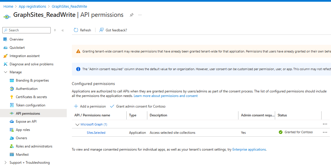 How to configure Azure App registration for MS Graph | SPO Scripts